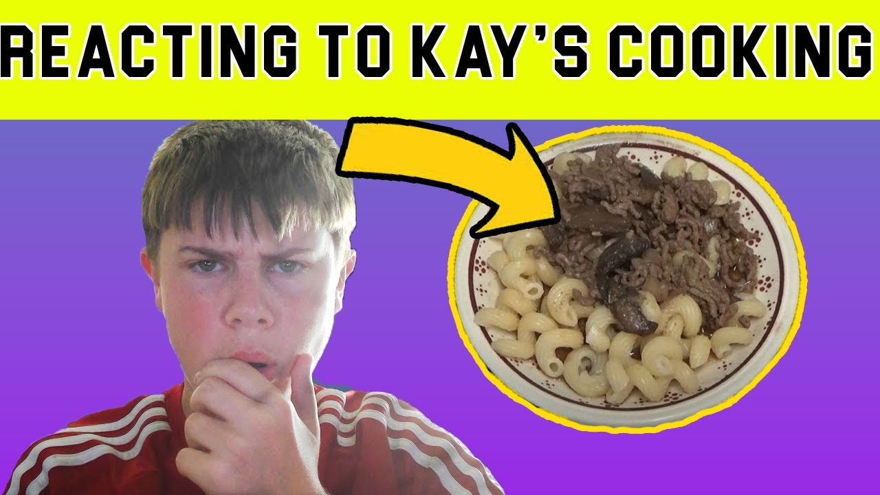 REACTING to a video on the one and only KAY'S COOKING - YouTube