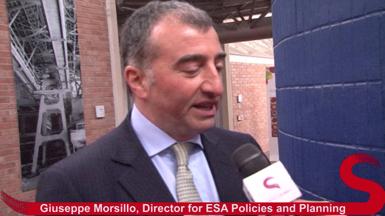 Giuseppe Morsillo (Director for ESA Policies and Planning) in visita a ...