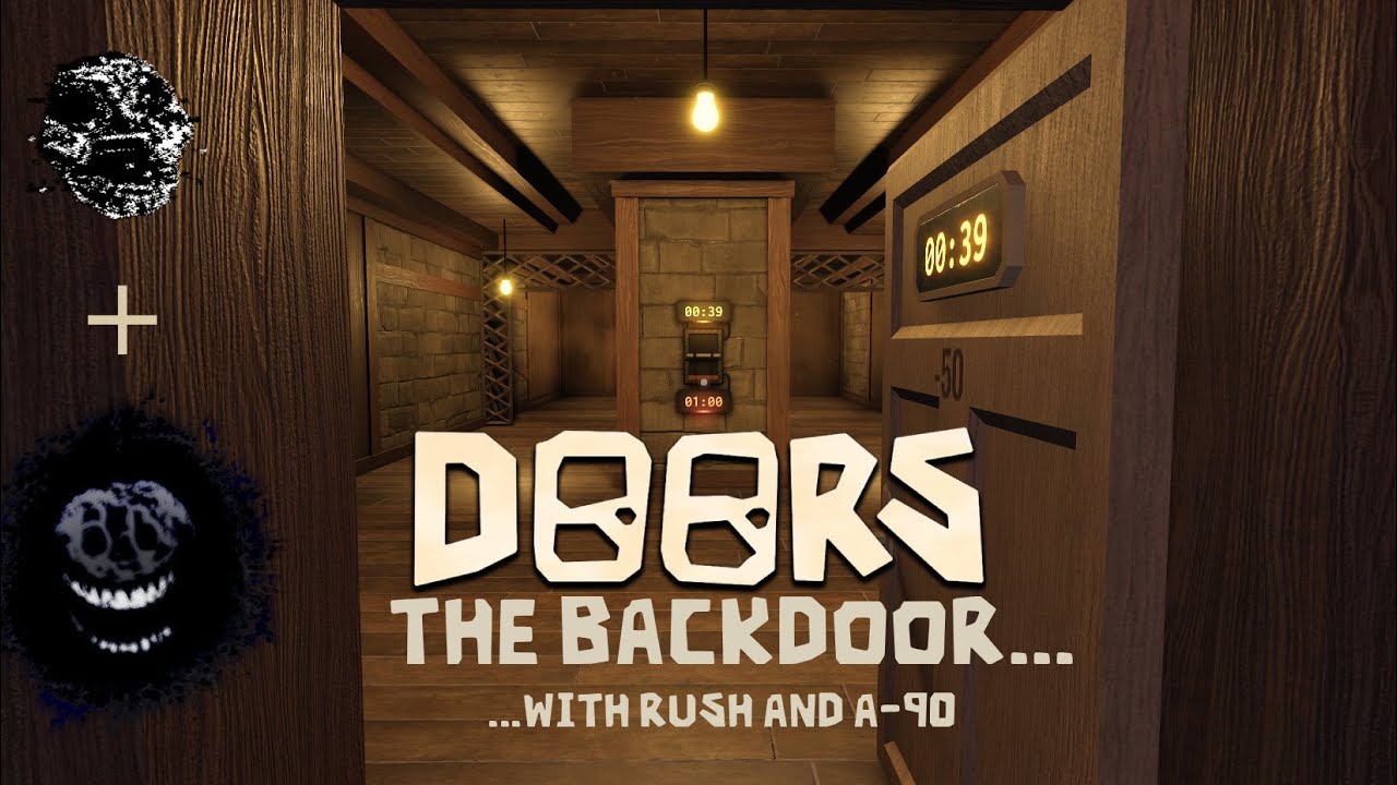 The Backdoor but with Rush and A 90... | Roblox DOORS - YouTube