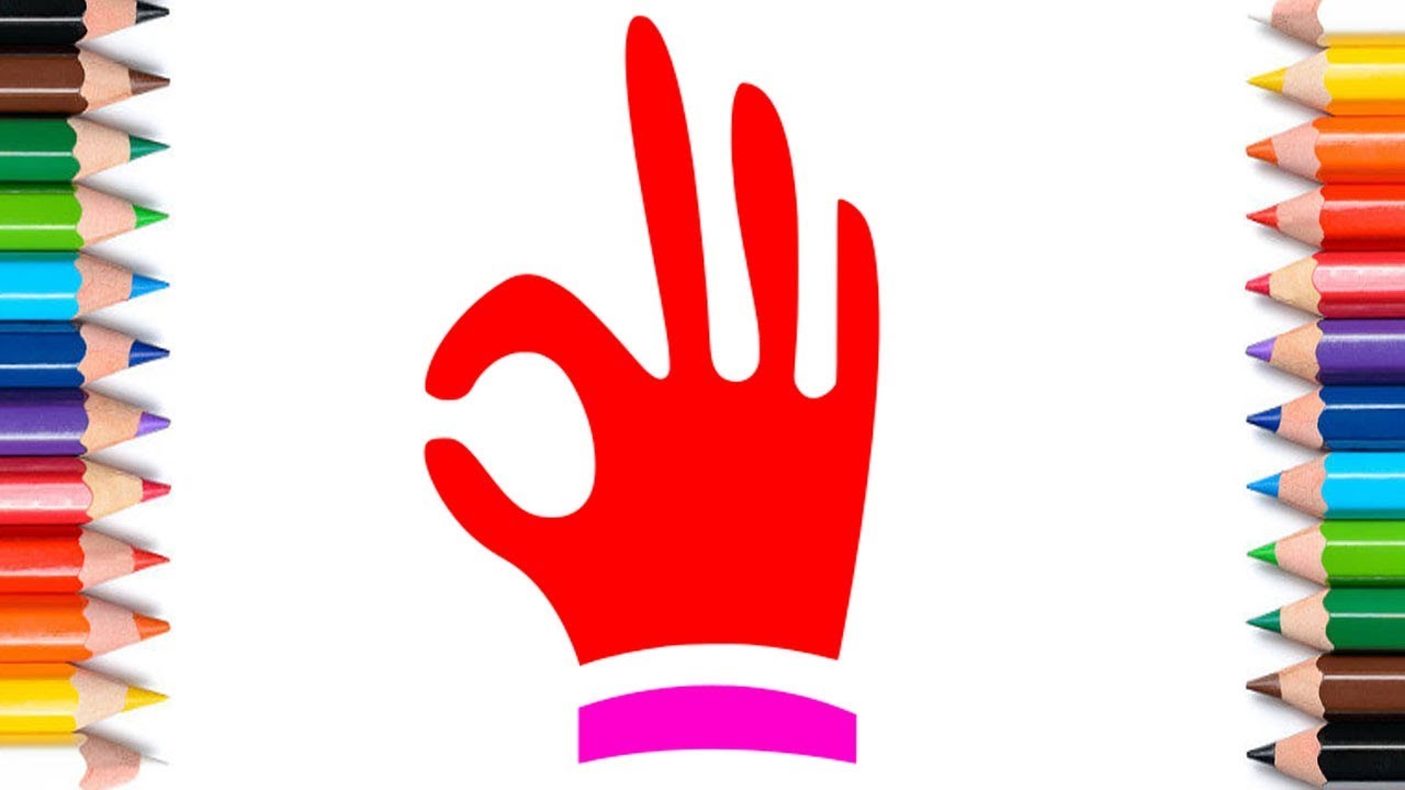 Drawing Colors for Kids Hand drawing coloring - YouTube