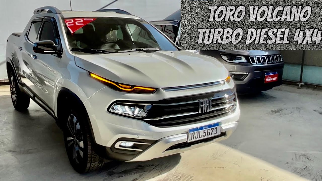 FIAT TORO VOLCANO 2.0 TURBO DIESEL AUTOMÁTICO 4x4 (*Configuração ...