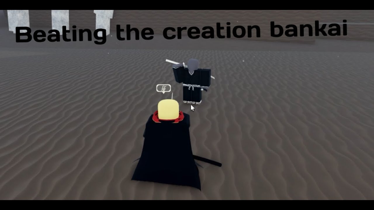 Beating the creation BANKAI in Type Soul - YouTube