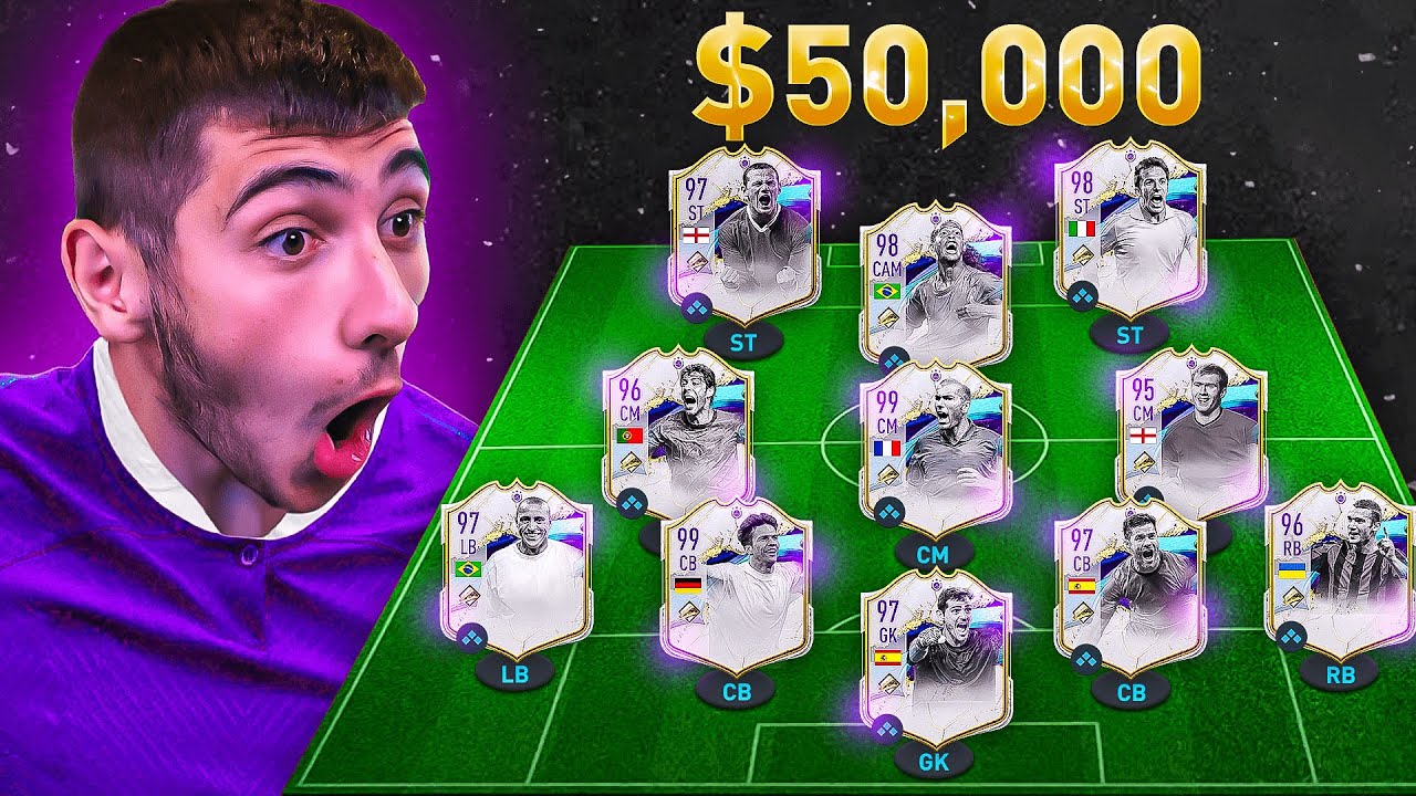 I Used A Full Cover Star Icon Team! - YouTube