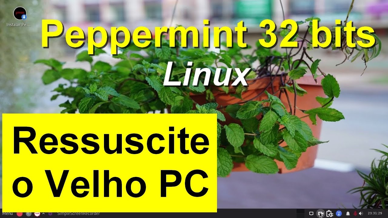 Peppermint 12 Linux Devuan 32 bits. Muito leve, rápido e estável. Ideal ...