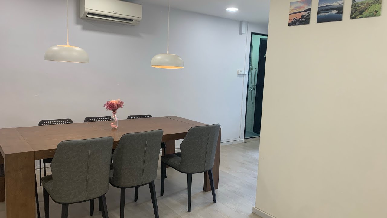 Huge HDB Adjoined Unit for Rent - YouTube