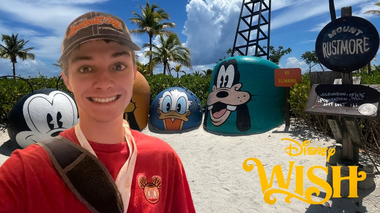 FINAL Day On The Wish! Exploring Castaway Cay! | Disney Wish Day 3 ...