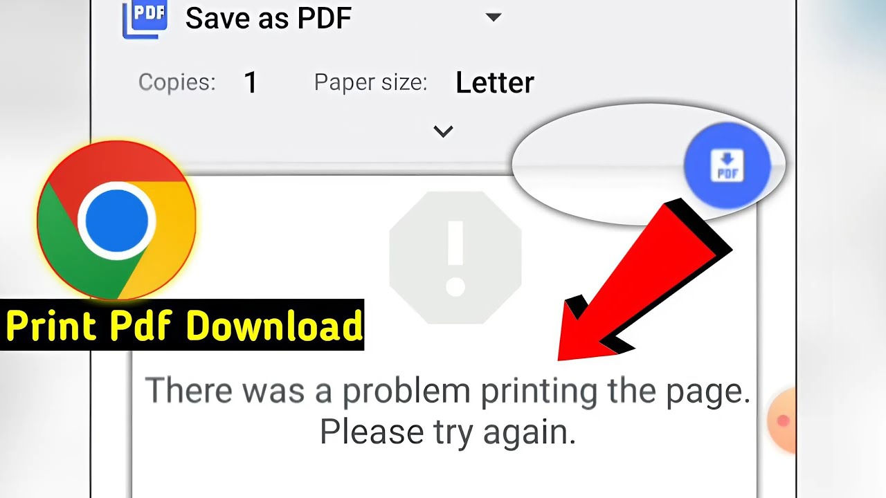 there was a problem printing the page. please try again | how to solve ...