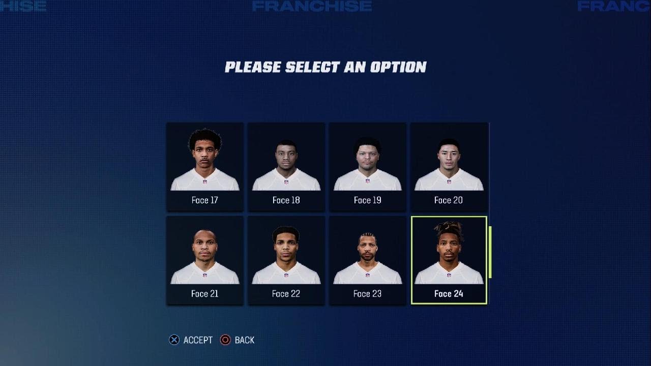 Madden 23 | All Generated Player Faces - YouTube