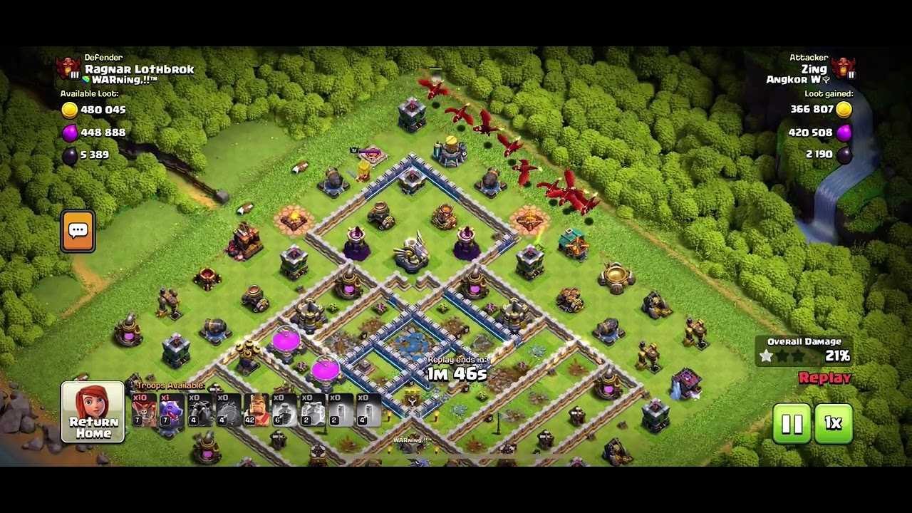 Super Wizard battle Town hall 😎🏆 - YouTube