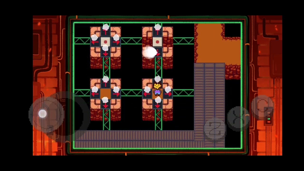 How to pass this puzzle in undertale in hotland - YouTube