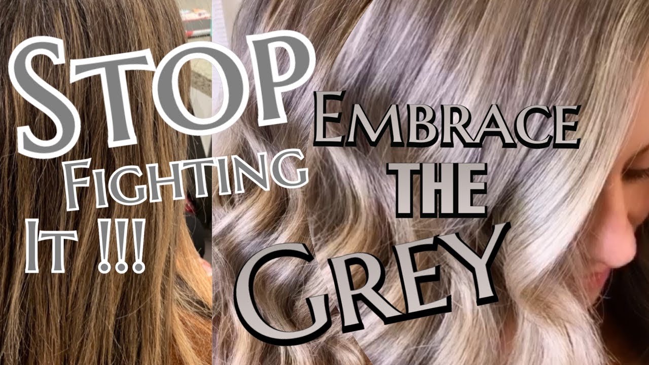 EMBRACE THE GREY | help your client EMBRACE THEIR GREY instead of ...