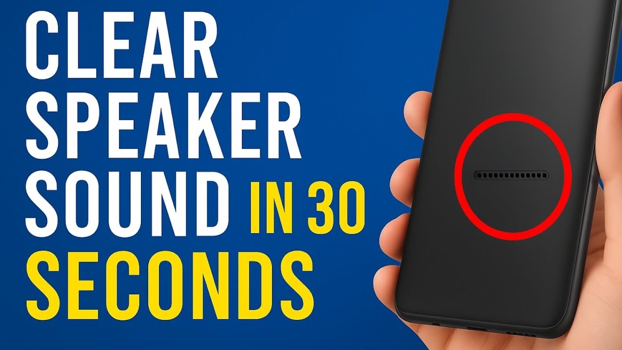How to Clear Speaker Sound in 30 Seconds on Poco/Xiaomi Phone | Clear ...