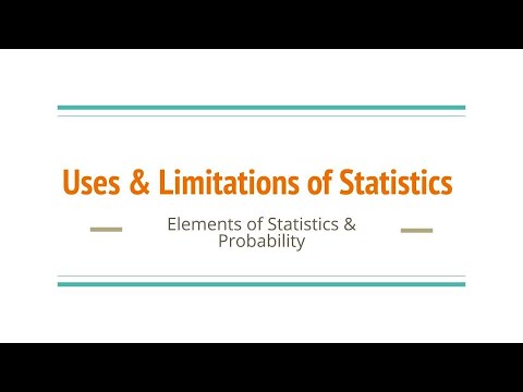 Scope and Limitations of Statistics - YouTube