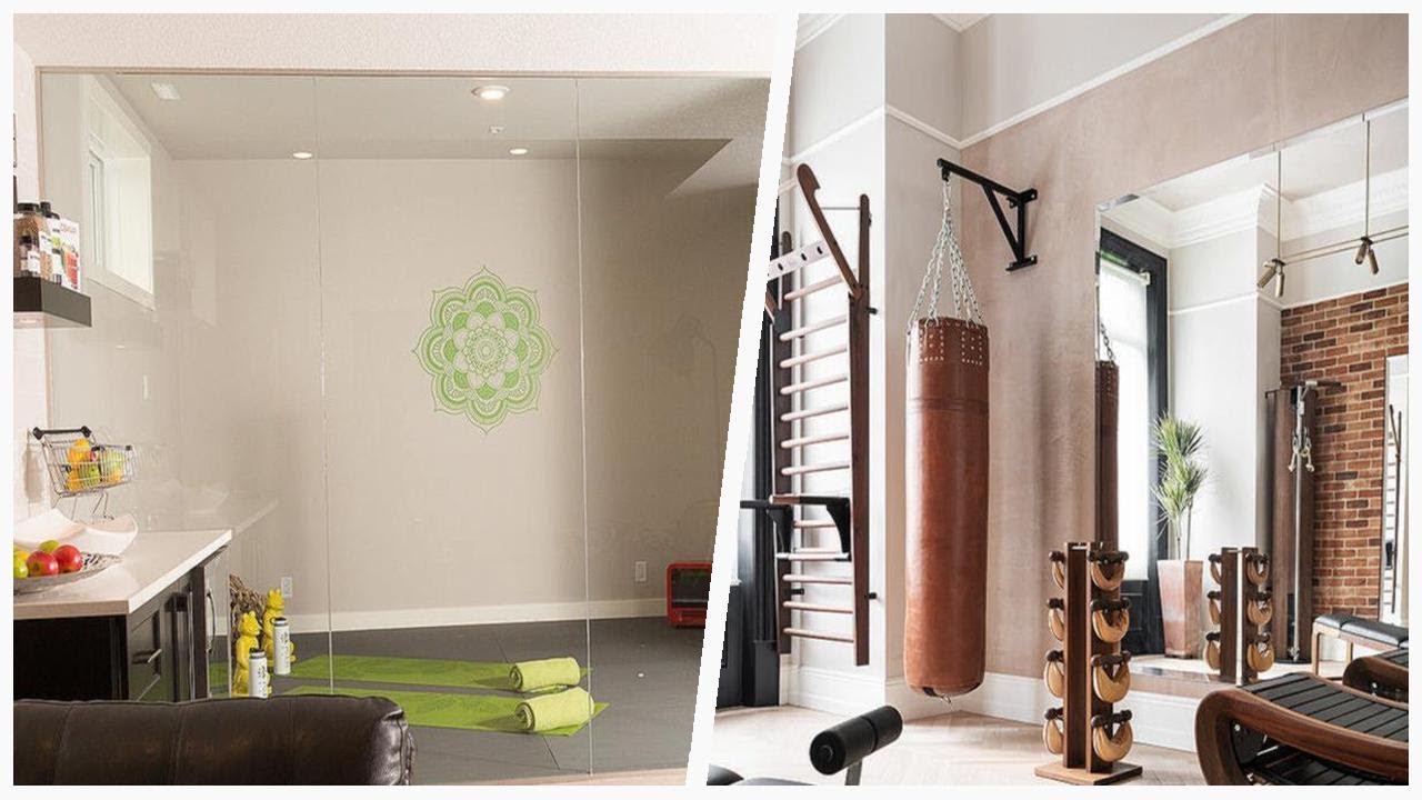 75 Beige Home Gym With Gray Walls Design Ideas You'll Love 🔴 - YouTube