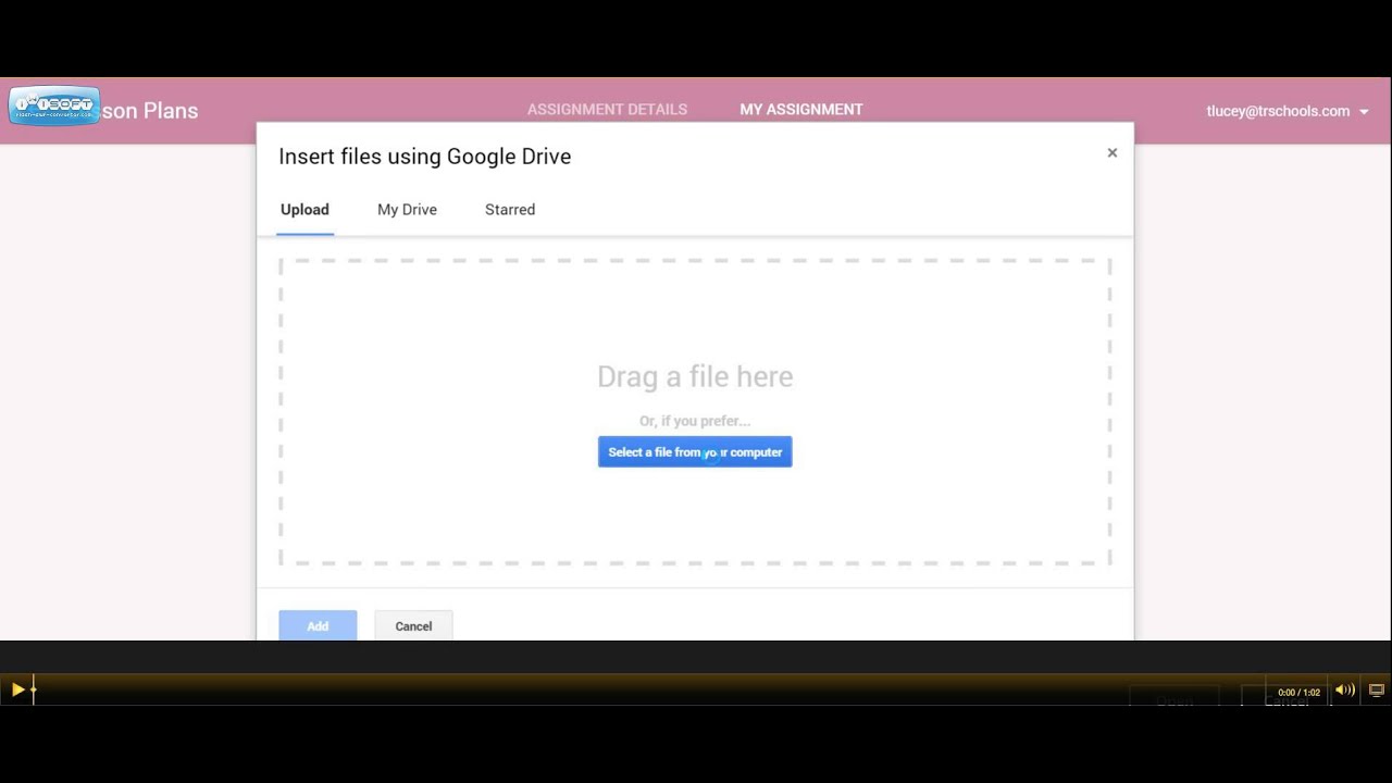 Google Classroom How to Turn in an Assignment - YouTube