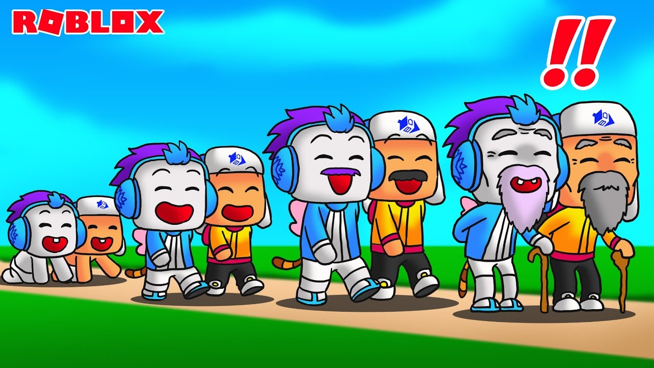 BABY DEL DAN MOCIL BERTAMBAH TUA SETIAP 1 DETIK DI ROBLOX!! - YouTube
