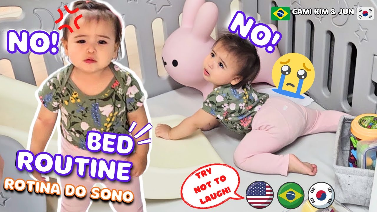 Realistic Night Routine with a 17-Month-Old Trilingual Baby (Try Not to ...
