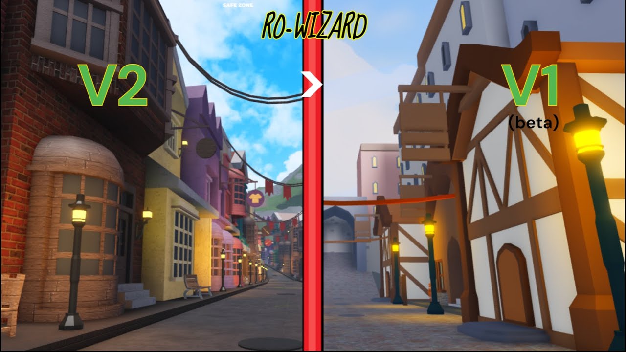 Ro Wizard || How to go to the Beta/V1/Classic version of Ro wizard 🏰 ...