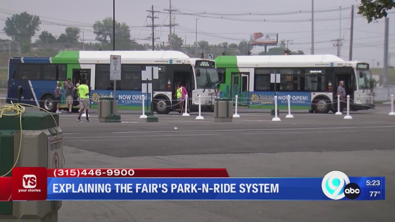 Explaing the Fair's park and ride system - YouTube