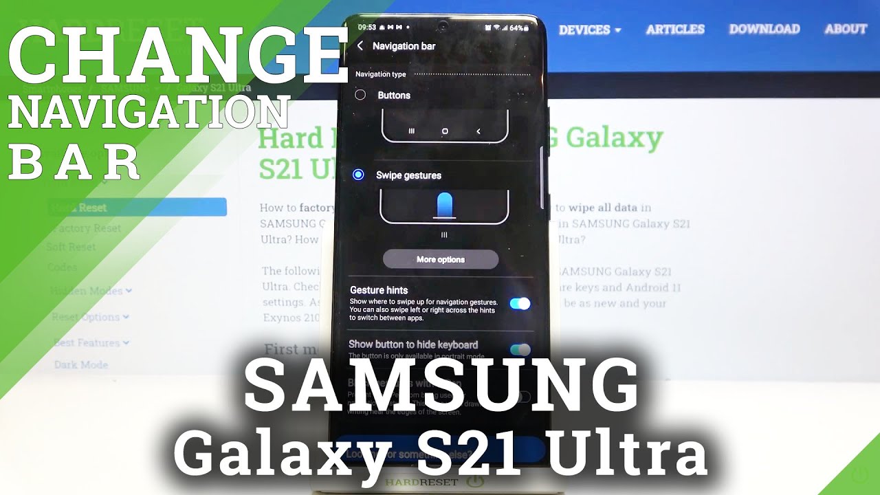 How To Change Navigation Buttons To Gestures In SAMSUNG Galaxy S21 Ultra Navigation Settings how-to-change-navigation-buttons-to-gestures-in-samsung-galaxy-s21-ultra-navigation-settings