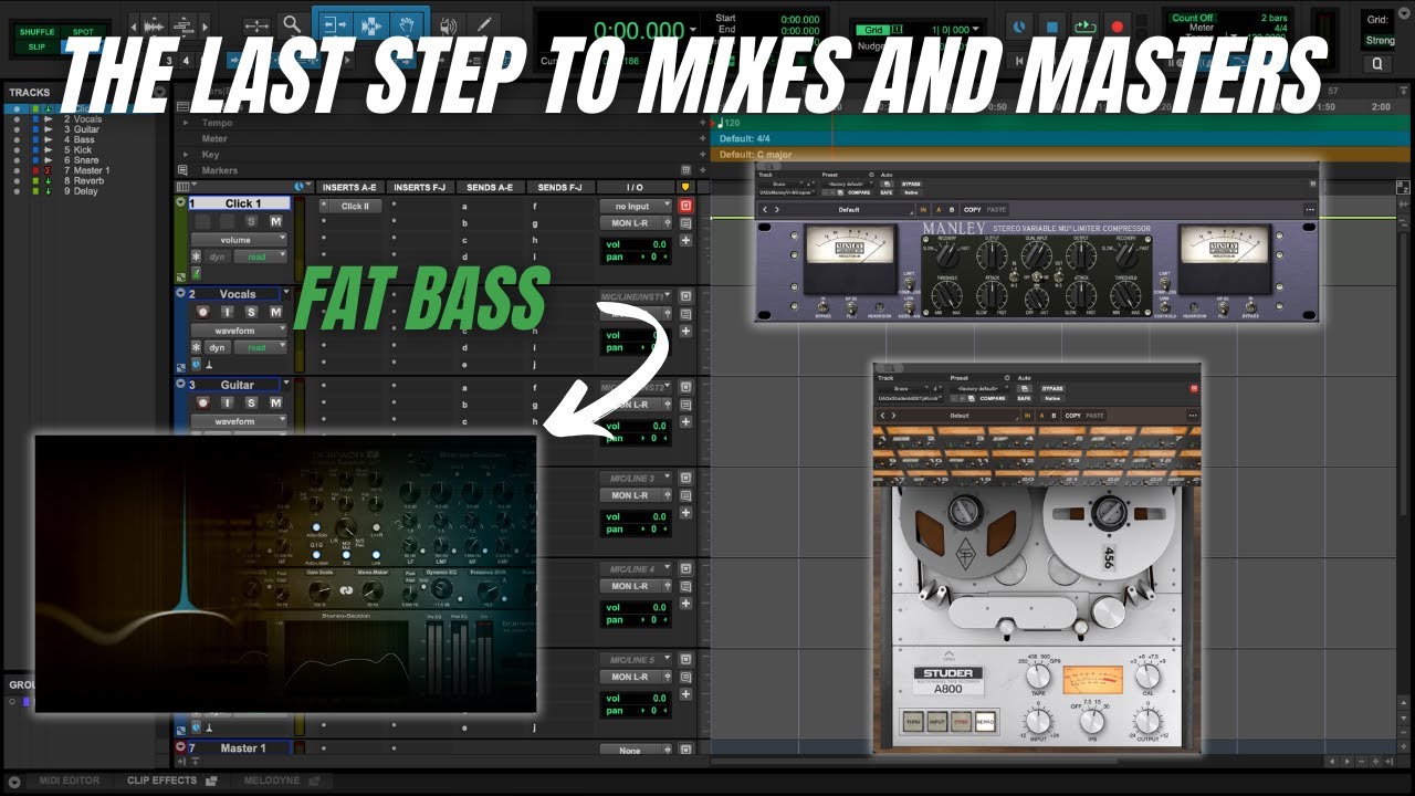 The Final MIXING and MASTERING "SECRETS" I Use On EVERY Track! - YouTube