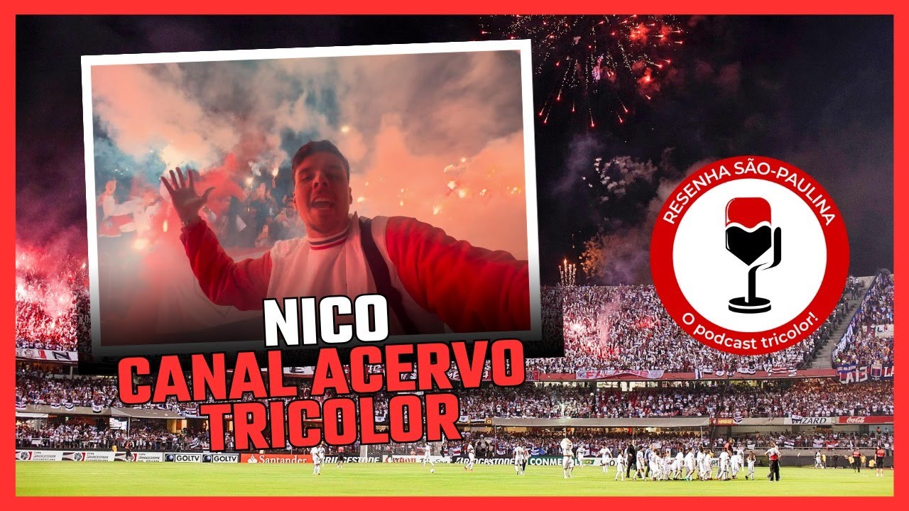Resenha São-Paulina recebe o são-paulino e videomaker Nico do Acervo ...