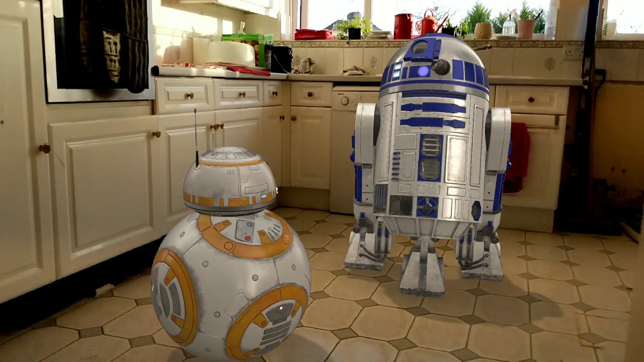 BB8 and R2D2 in my kitchen! - YouTube