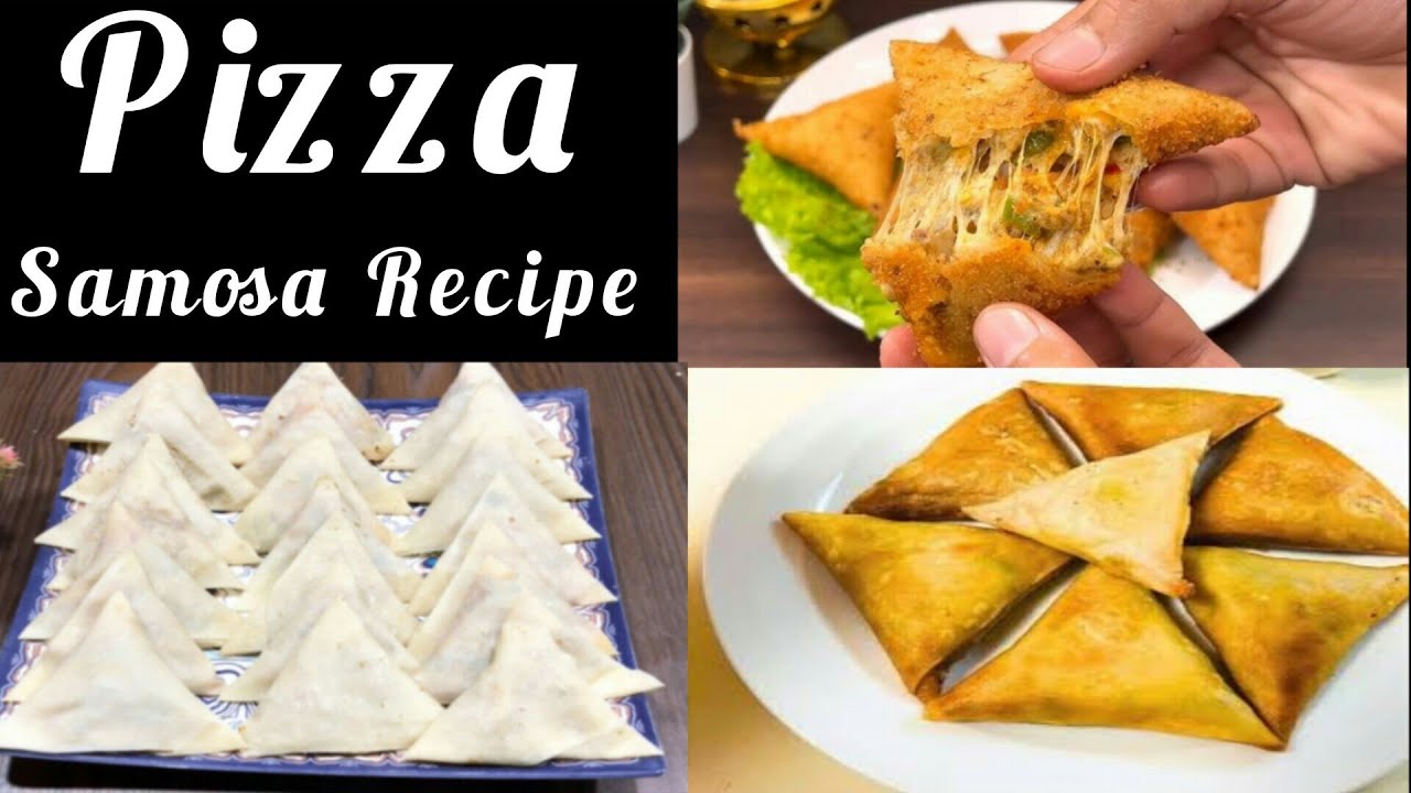Crispy Outside Cheesy Inside Pizza Samosa Recipe | Ramazan Special ...