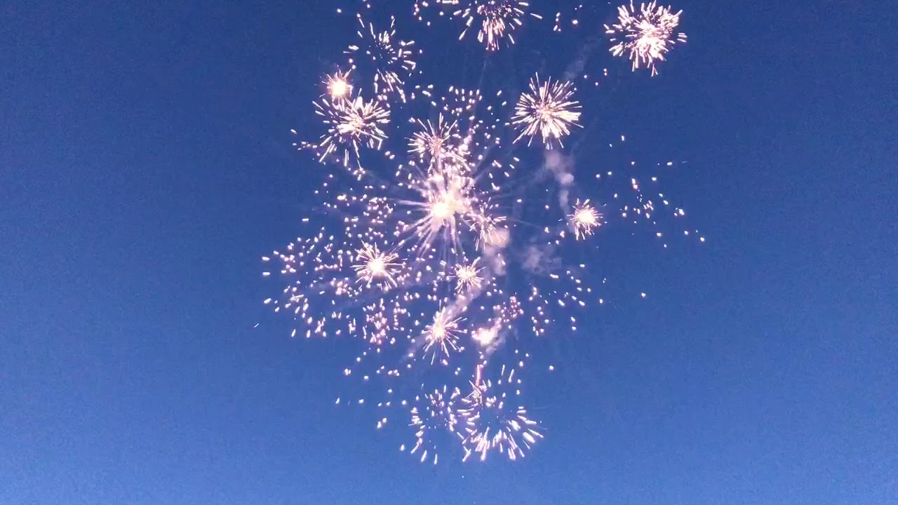 FIREWORK FAIL (went sideways) almost got hit - YouTube