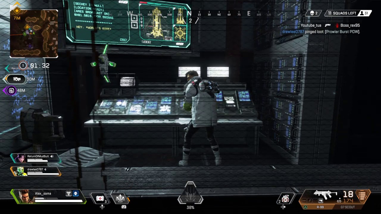 Apex 20190920 Crypto Easter egg :v - YouTube