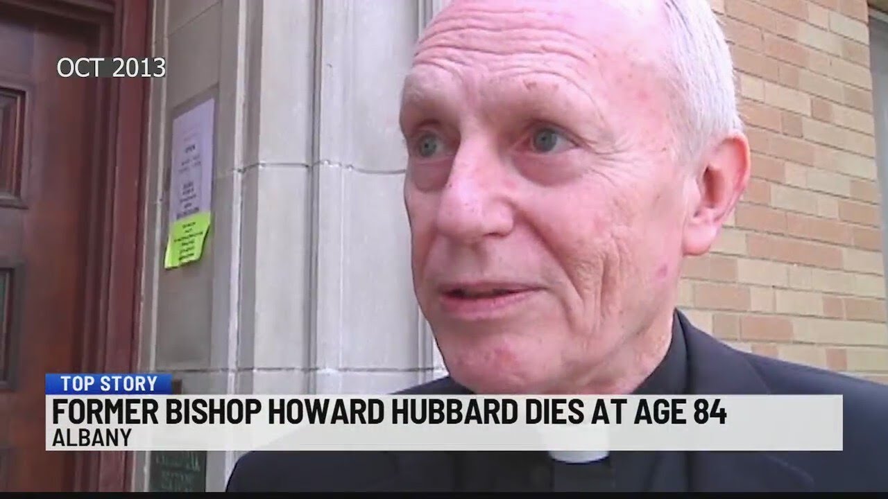 Former Bishop Howard Hubbard passes away - YouTube