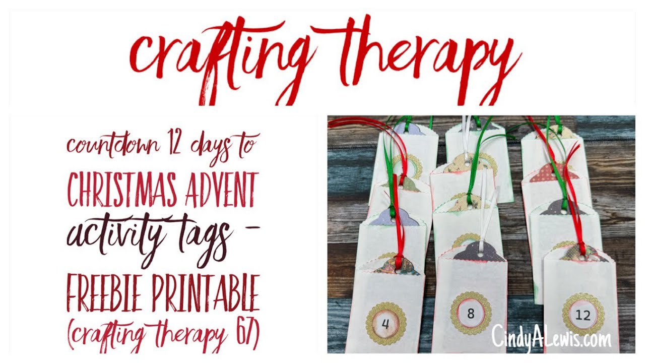 Countdown 12 Days to Christmas Advent Activity Tags - Freebie Printable ...