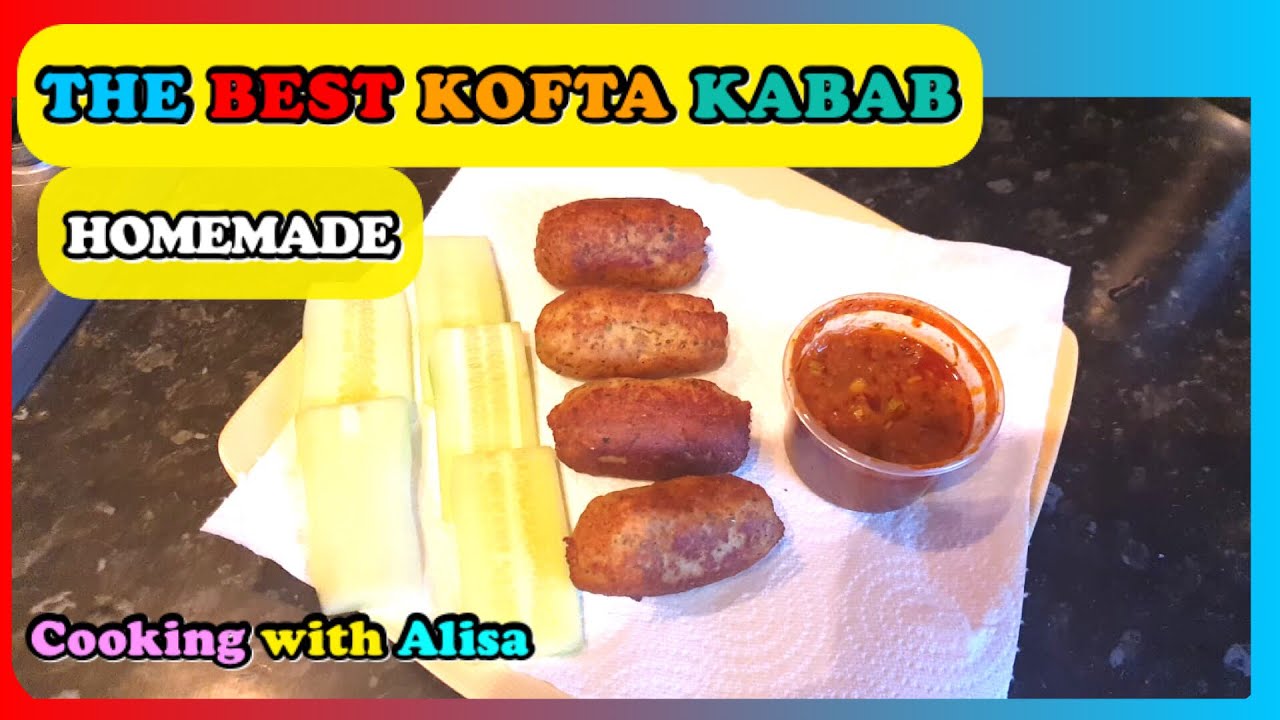 Kafta kabab Recipe | How to Make iraqi kofta kabab | kofta kabab by ...