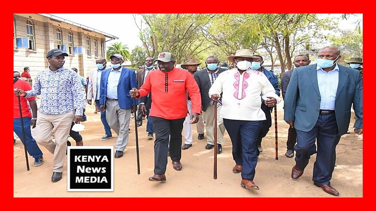 Live: DP William Ruto arrive at Catholic Diocese Church of Maralal ...