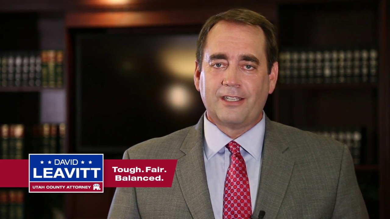 FULLY Qualified — David Leavitt for Utah County Attorney - YouTube