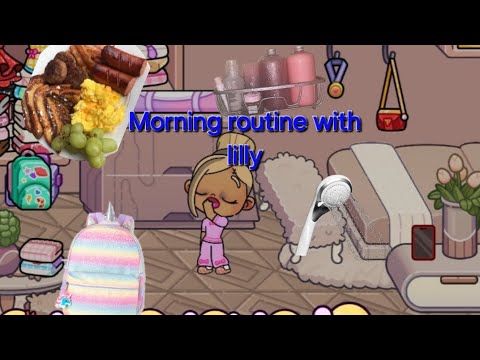 Lilly's school morning routine - YouTube