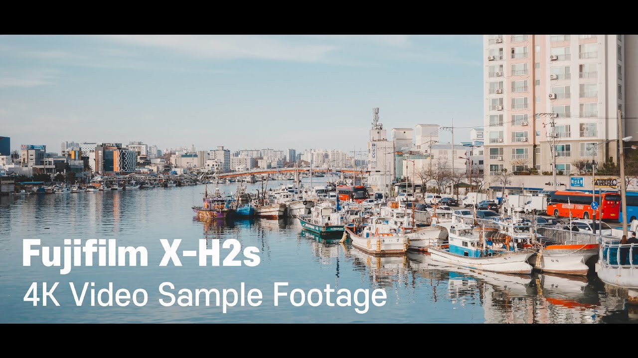 Fujifilm X-H2s 4K Video Sample Footage | 후지필름 X-H2s 4K 동영상 - YouTube