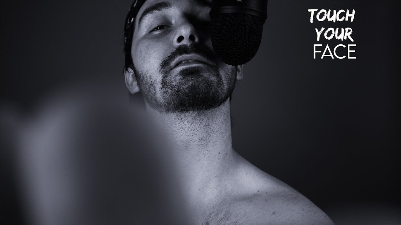 ASMR Face Touching and Mouth Sounds to help you sleep. - YouTube