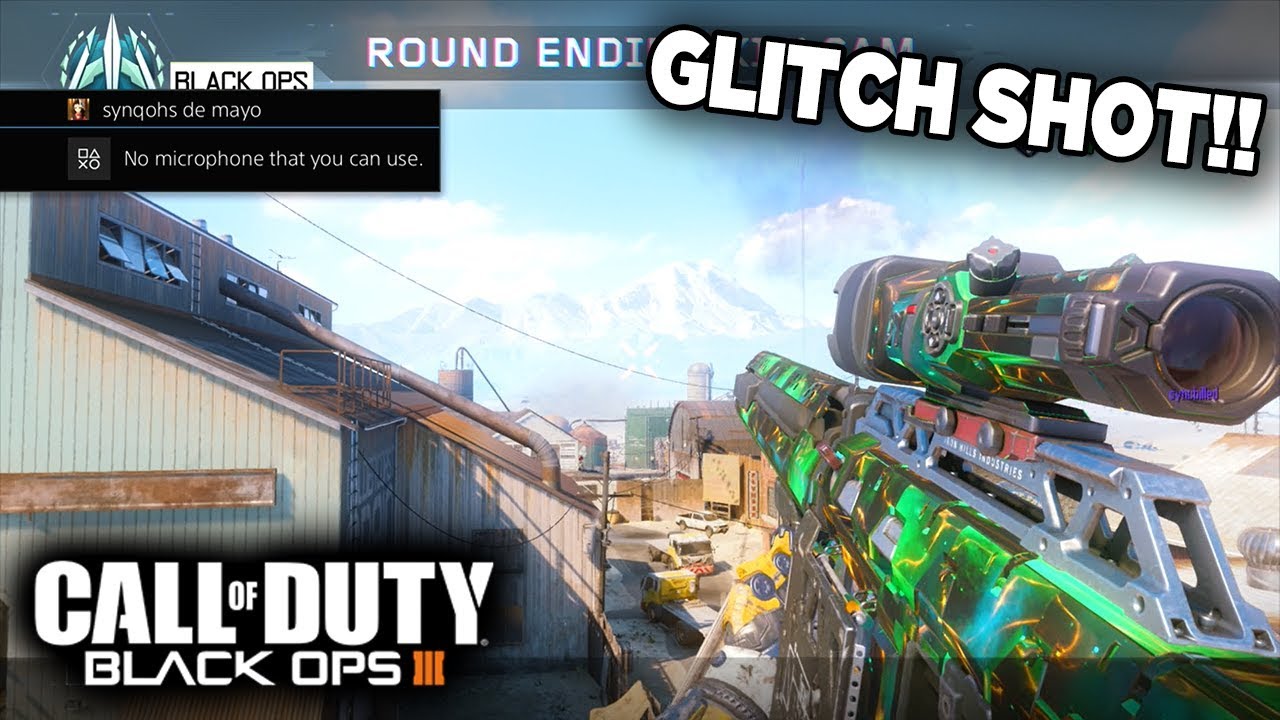 HE HIT THE GLITCH SHOT OVER BARN! - BO3 S&D Trickshotting (5 SHOTS ...