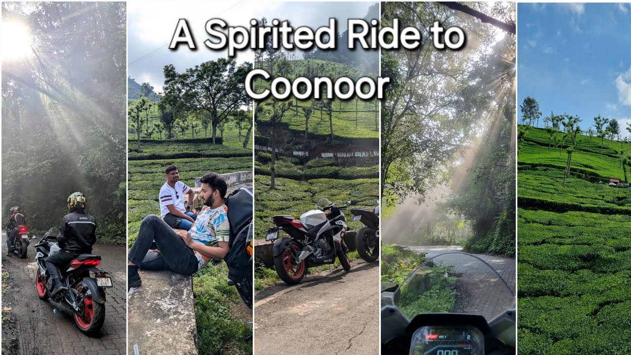 A Spirited Ride to Coonoor | RS 457 - Yamaha R3 - ZX-4R #conoor #zx4r # ...