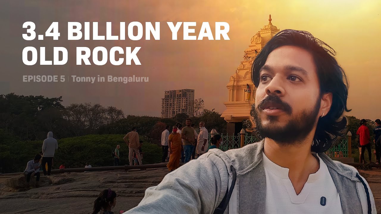 This Rock in Lalbagh is 3 Billion Years Old 😳 | Tonny in Bengaluru 🇮🇳 ...