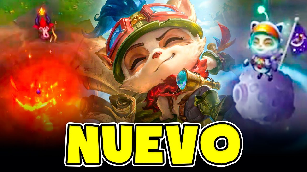 🍄 NUEVO TEEMO! ASÍ SE VE su REWORK ASU (SKINS Y HABILIDADES) - League of Legends - YouTube