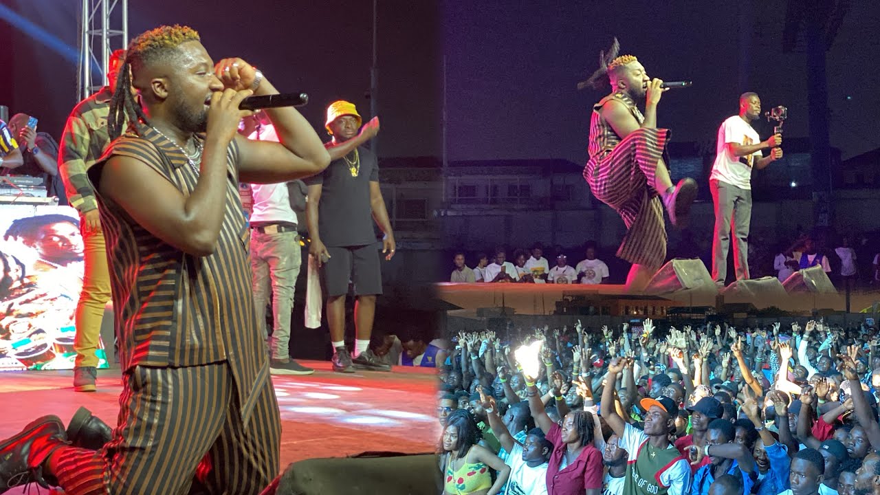 AMERADO BURNER stunning performance that proved him as the best rapper ...