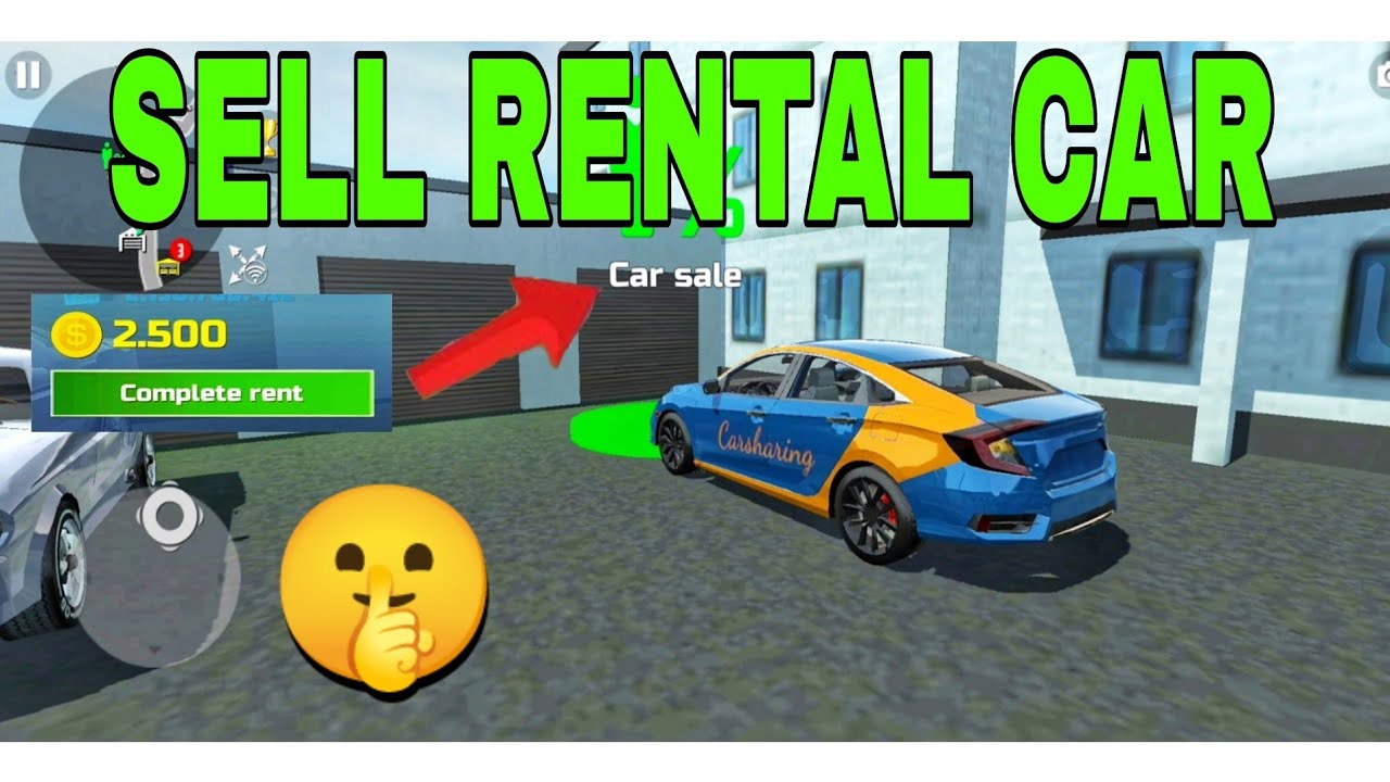 Selling Rental Car | Car Simulator 2 | Android Gameplay - YouTube