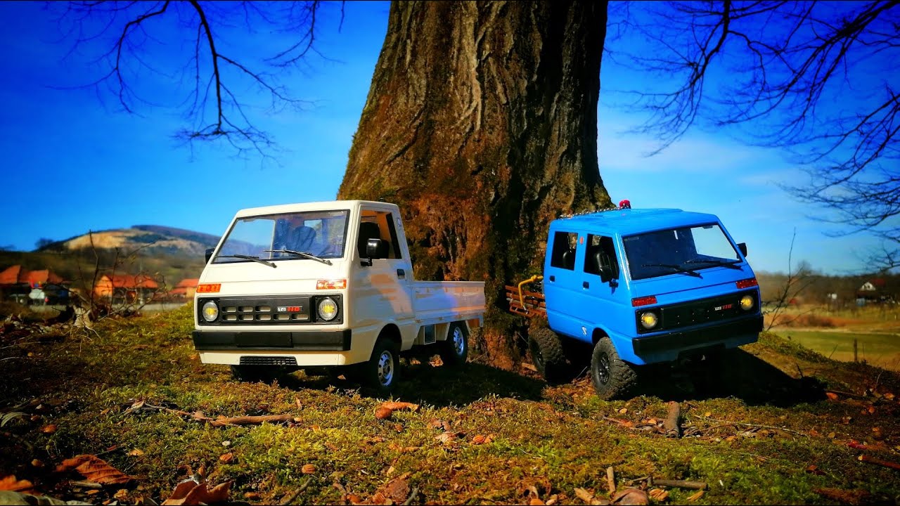 New 2023 WPL D22 street kei truck and D32 4x4 conversion trail in the ...