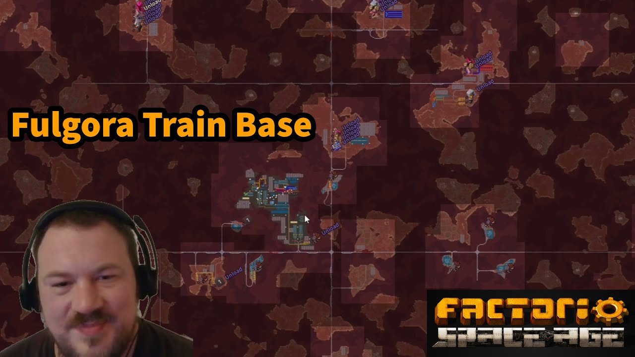 Fulgora Train Base - Factorio Space Age Part 4 - YouTube