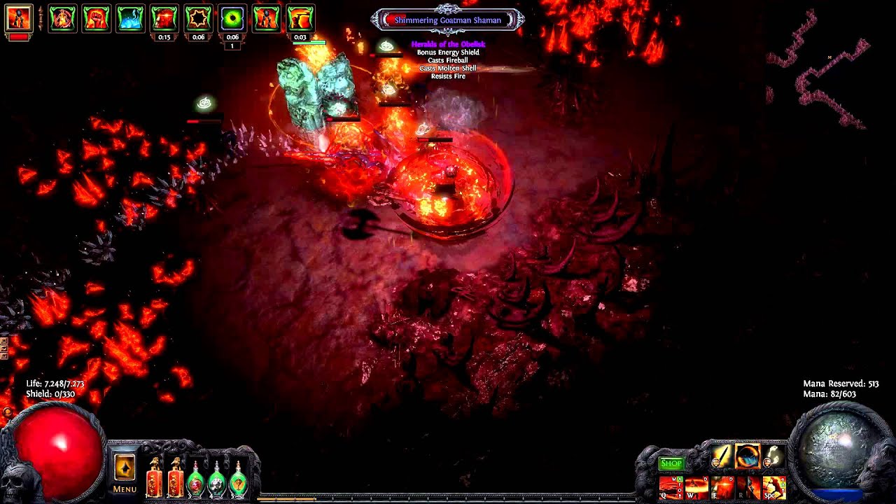 Path Of Exile - Malformation map Tier 9 - lvl 76 - Boss Hard ...