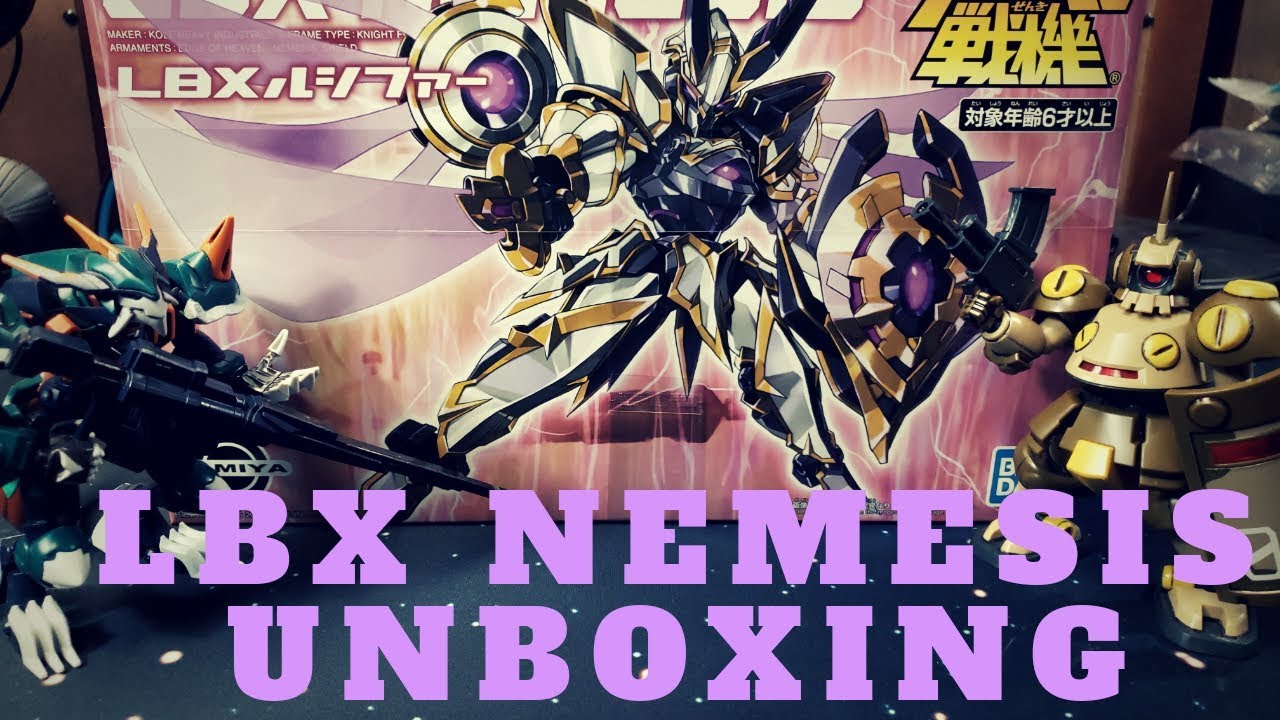 LBX Nemesis/Lucifer Unboxing - YouTube