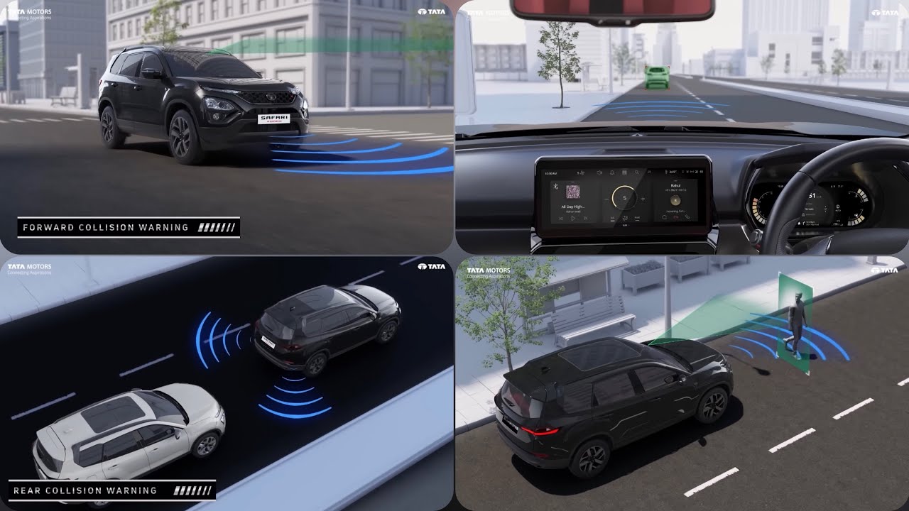 New 2023 Tata Harrier And Safari ADAS (advanced driver assistance ...