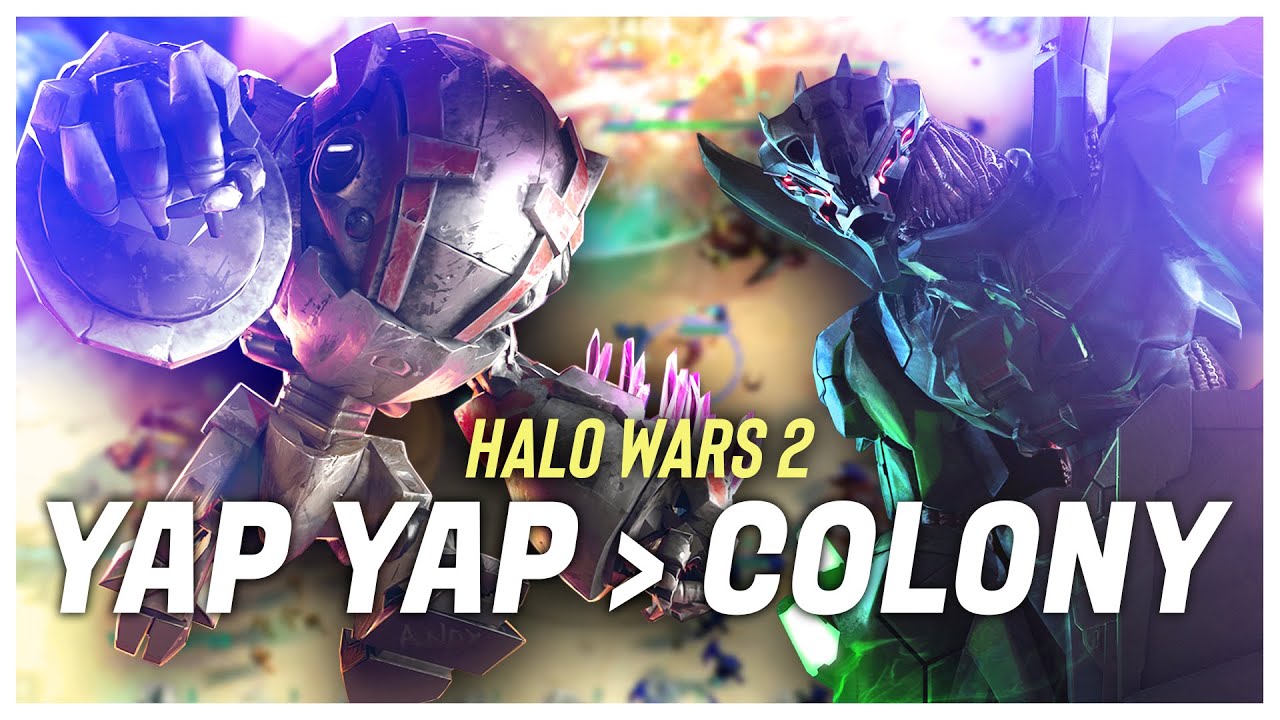 Yap Yap DESTROYS Colony in Halo Wars 2! - YouTube
